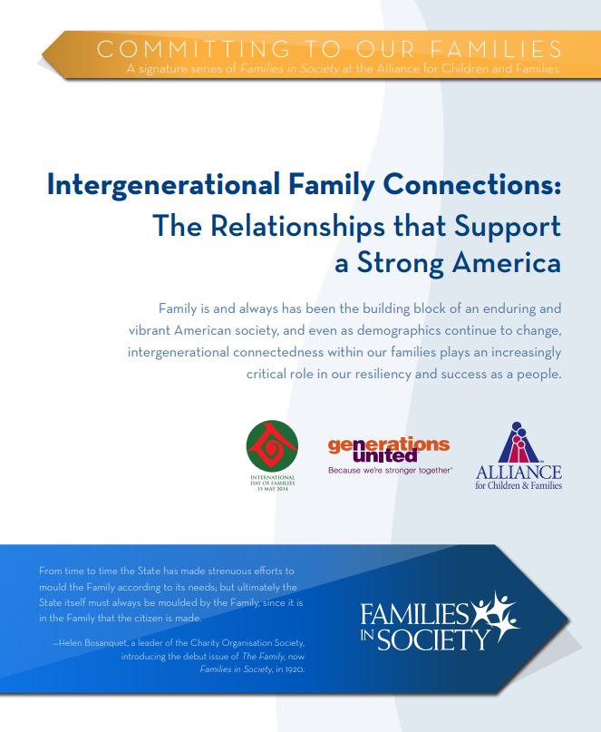 Intergenerational Family Connections: The Relationships that Support a ...