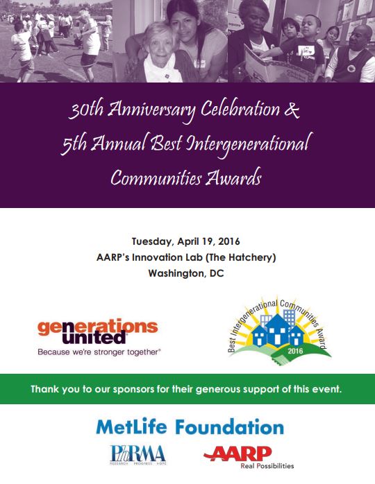 Best Intergenerational Communities 2016 - Generations United